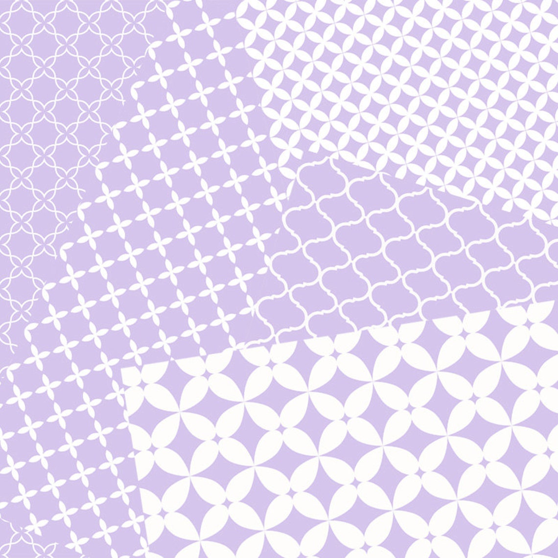 Lavender Digital Paper Scrapbooking Paper Digital Scrapbook - Etsy