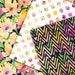Watercolor Digital Paper Floral Digital Paper, Watercolor Floral ...