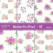 Watercolor Digital Paper - Floral Scrapbooking Paper, Shabby Chic ...