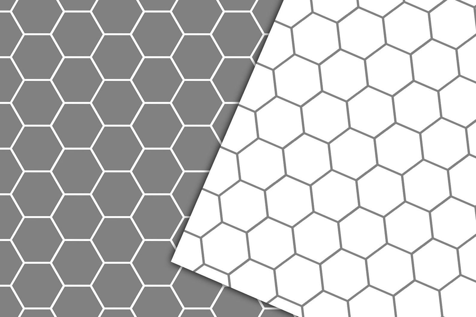 Honeycomb Digital Paper Honeycomb Pattern Hexagonal Digital - Etsy