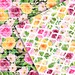 Watercolor Floral Digital Papers - Roses Watercolor Digital Paper ...
