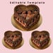 Waiting to Exhale Cake Topper & Strips | Wrap Around Cake | Burn Away ...