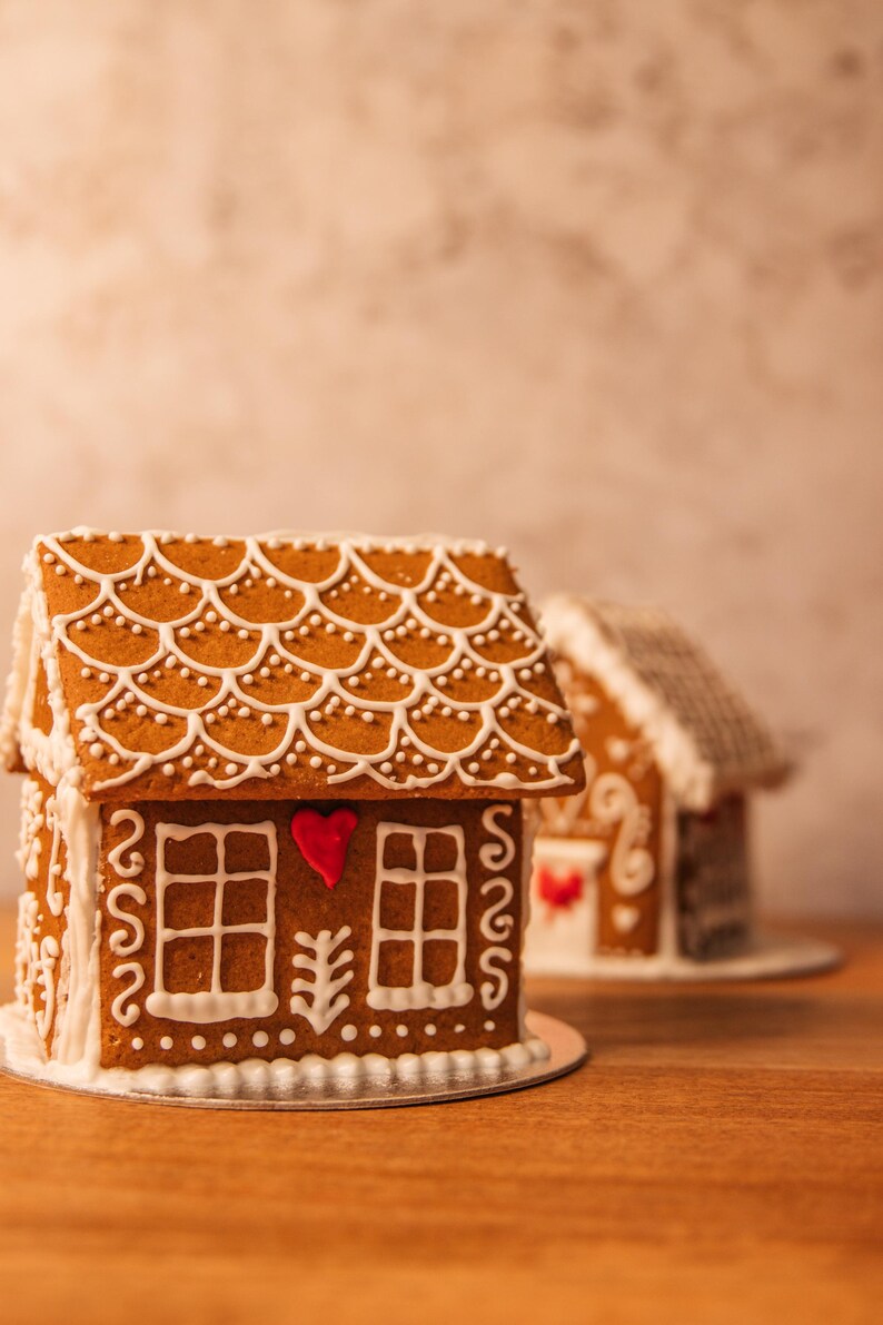 Mini Gingerbread House Template | Printable Gingerbread PDF | Easy ...