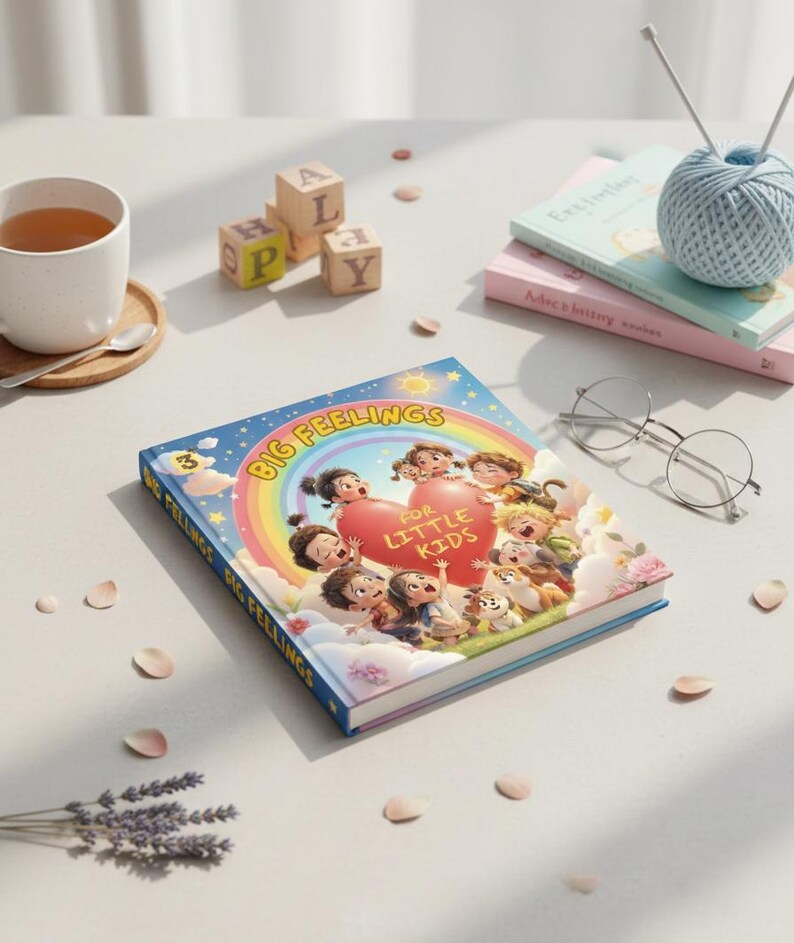 Kids Emotional Learning Book, Big Feelings, Learning and Activity (PDF ...