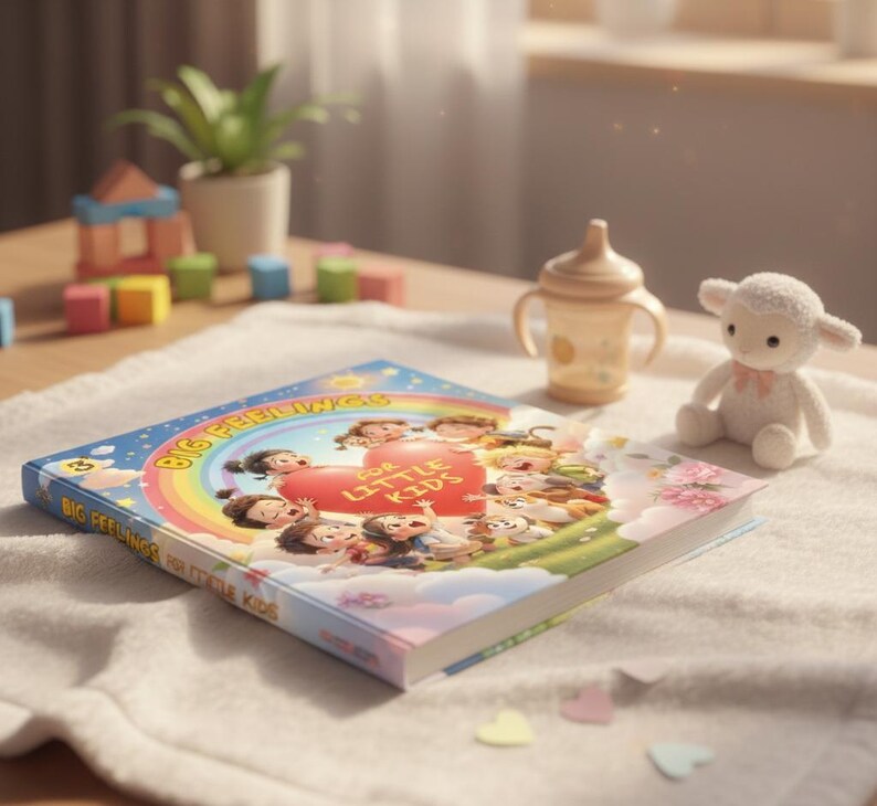 Kids Emotional Learning Book, Big Feelings, Learning and Activity (PDF ...