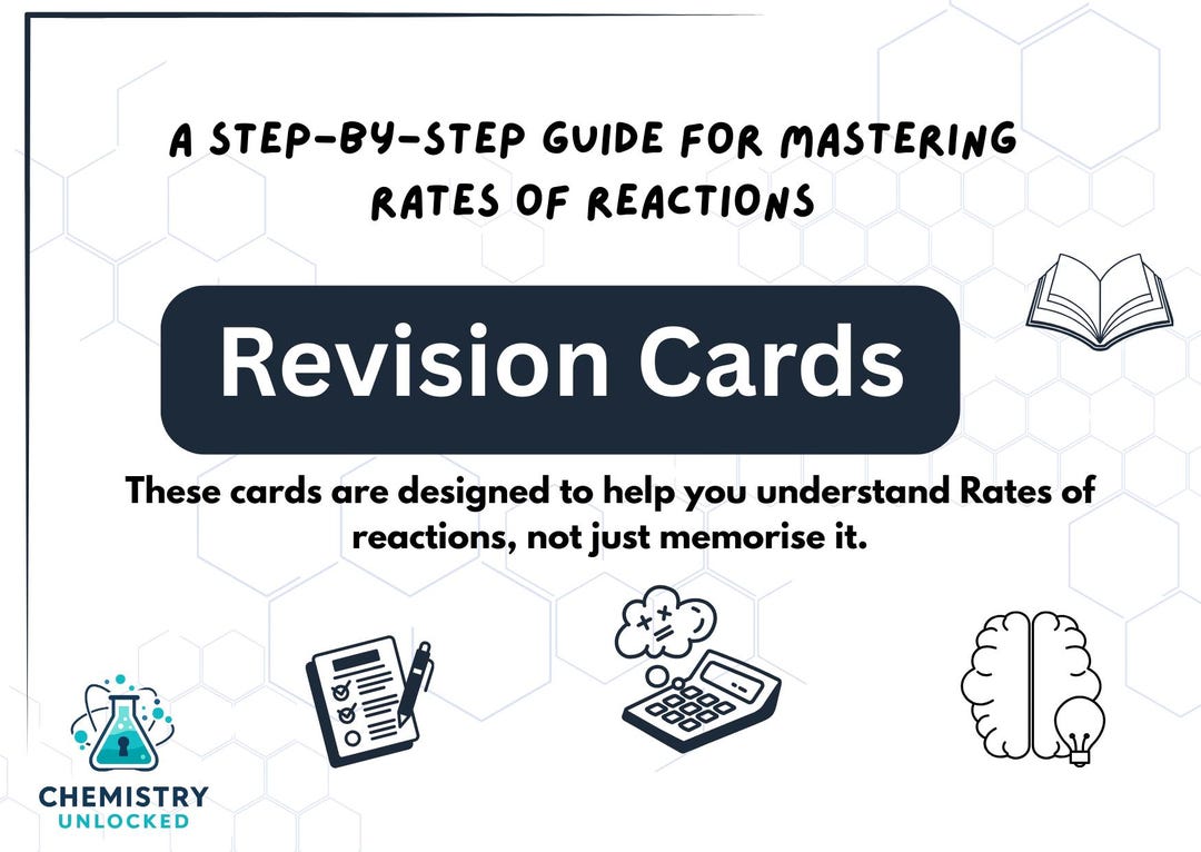 A-level Chemistry Kinetics Revision Card | Mastering Rate of Reaction ...