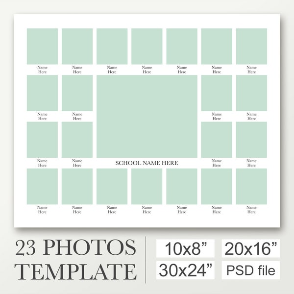 School Yearbook Digital Paper - Etsy