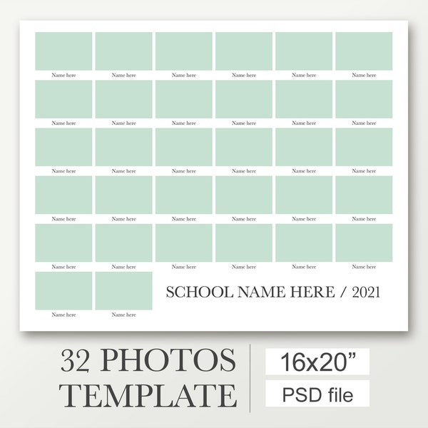 Group Photo Template - Etsy