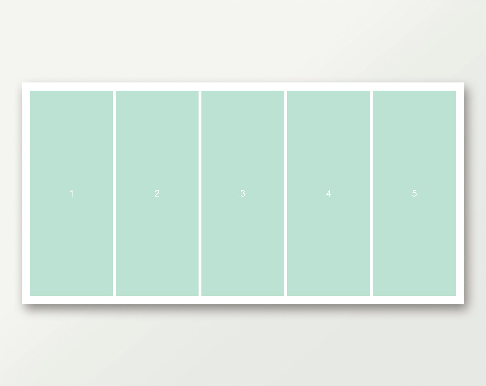 ref 8x10005 Photo collage template Storyboard 4x5 8x10 16x20 32x40 ...