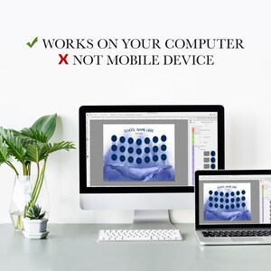 School Class Picture Template for 21 Photos. Graduation Photo Board ...