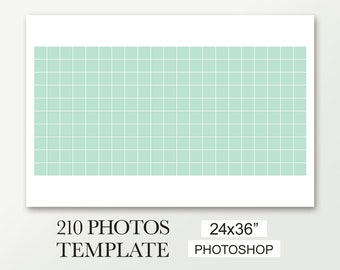 12x12 Photo Collage Template for 12 Pictures Photo Collage - Etsy