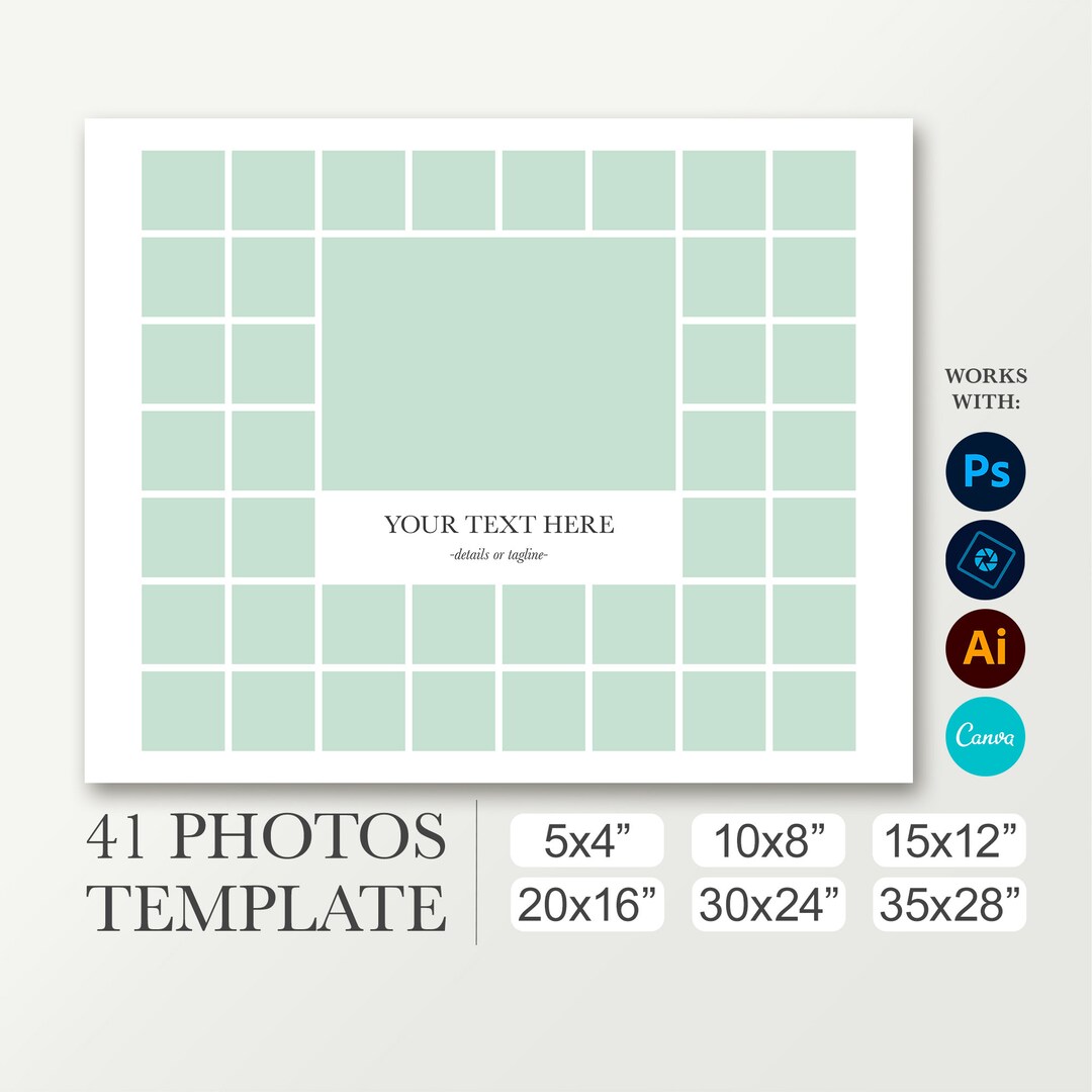 Classmate. Class Composite 41 Photos. School Template 8x10, 16x20 ...