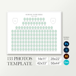 Oval Photo Template 133 Pictures. Digital School Class Collage ...