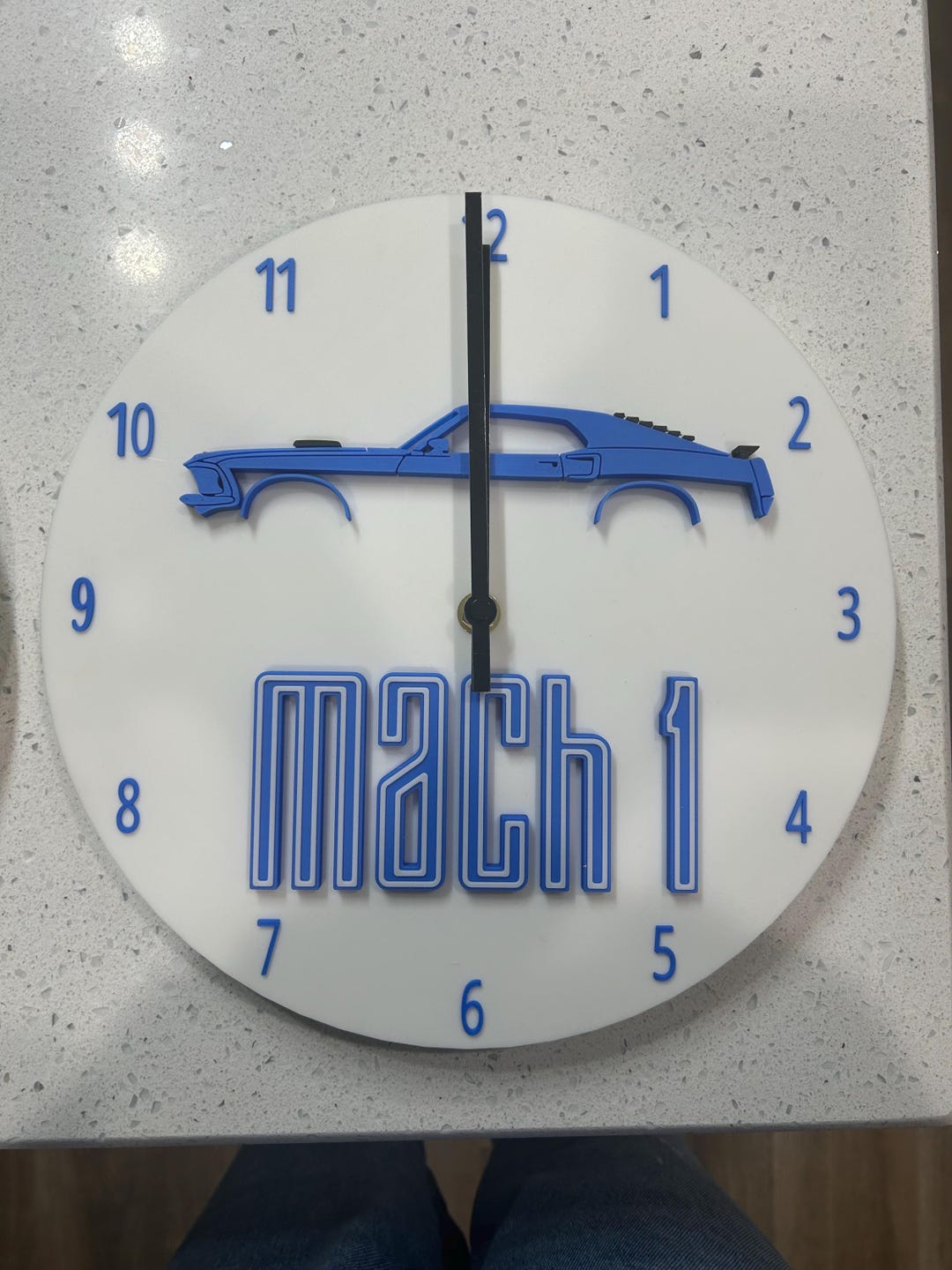 Mustang Mach 1 Clock - Etsy