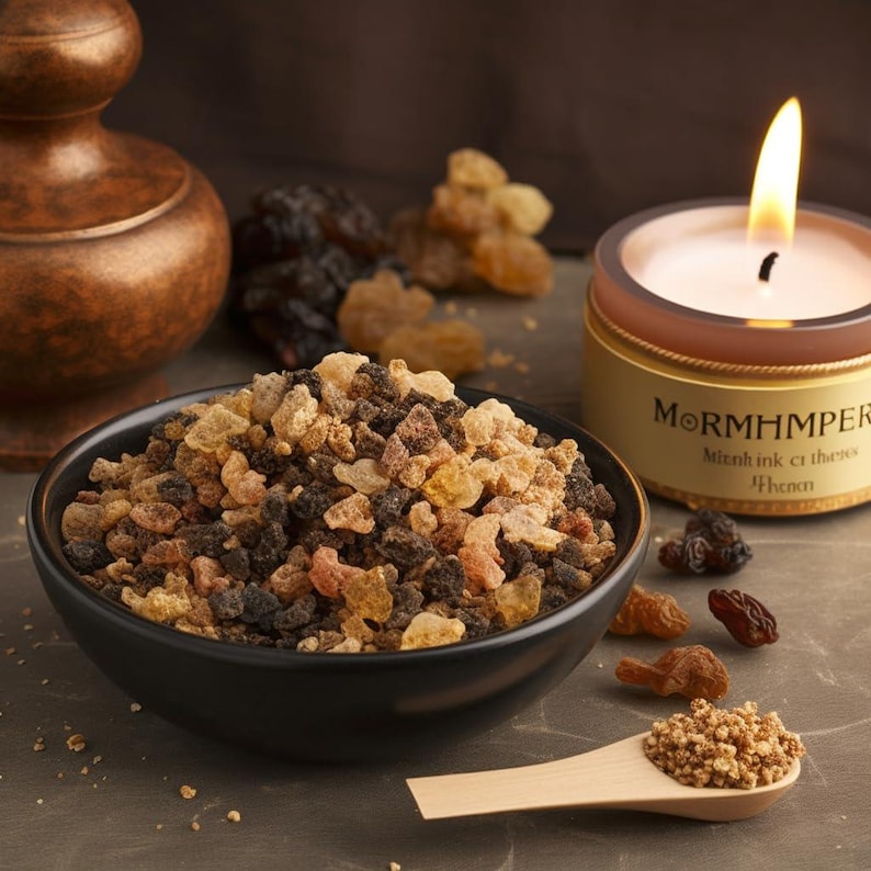 Frankincense and Myrrh Holy Jerusalem Aromatic Resin Incense in a Gift ...