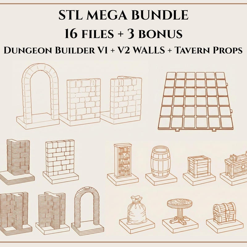 Ttrpg 3d Prints - Etsy UK