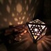 Octahedron Ceramic Candle Holder / Shadow Lamp - Etsy