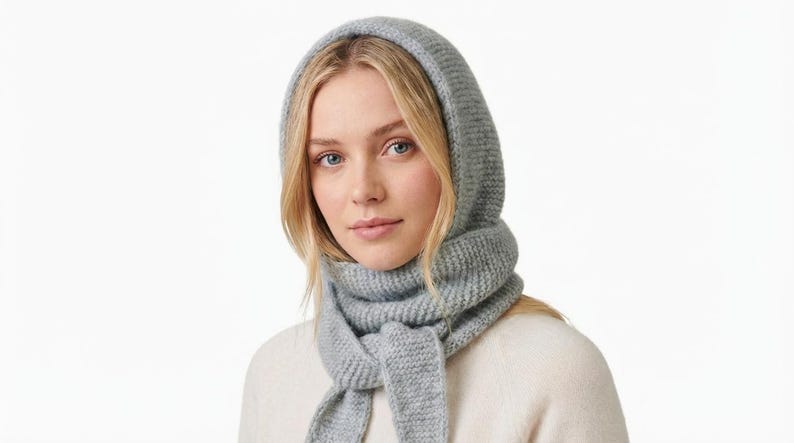 Sophie Hood Crochet Pattern PDF | DIY Hooded Scarf, Easy Crochet Guide ...