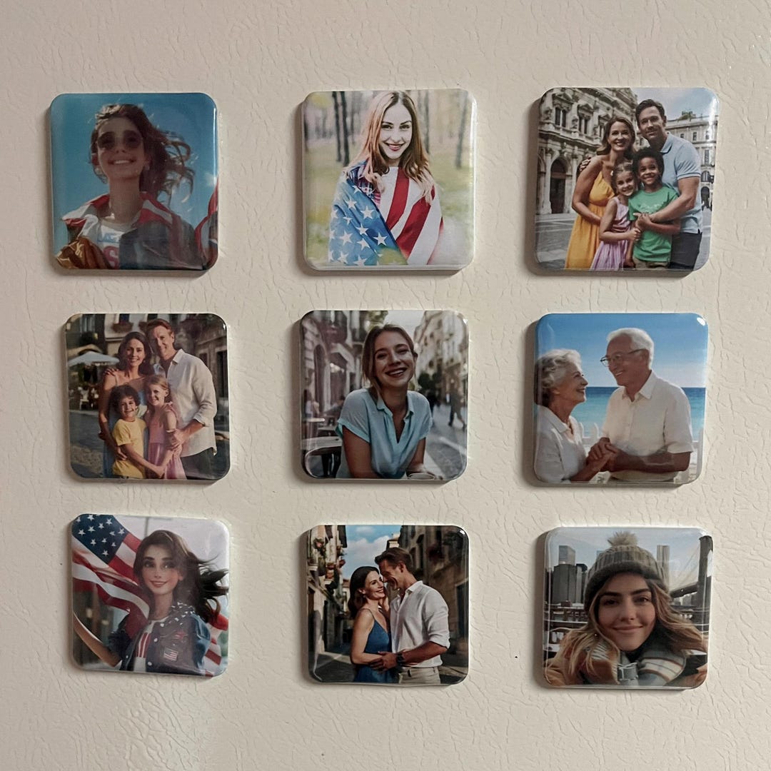 Customer 2x2 in Photo Magnets Fridge Photo Mother Gift - Etsy