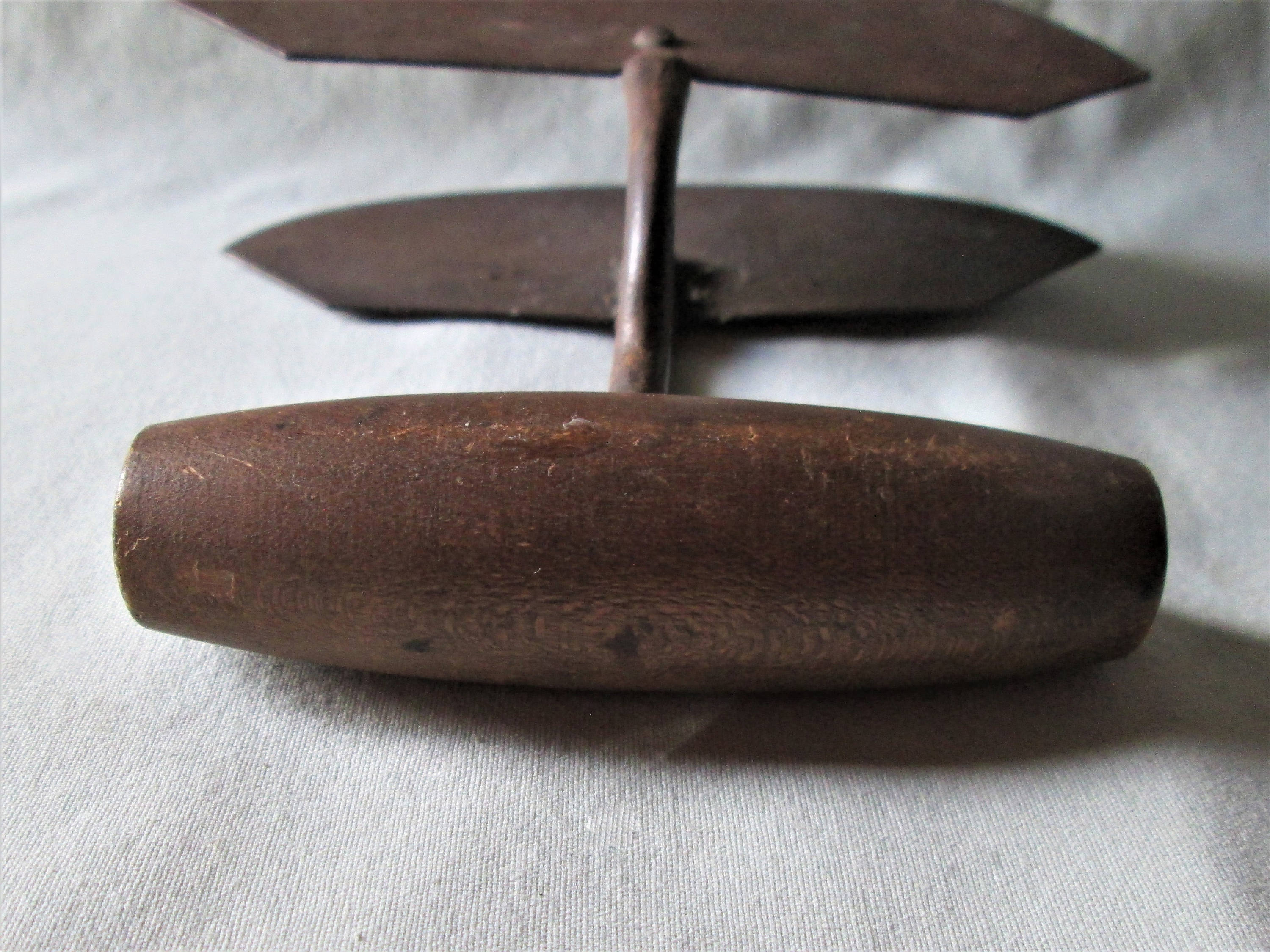 Primitive Metal Vegetable Nut Herb Chopper, Antique Kitchen Utensil ...