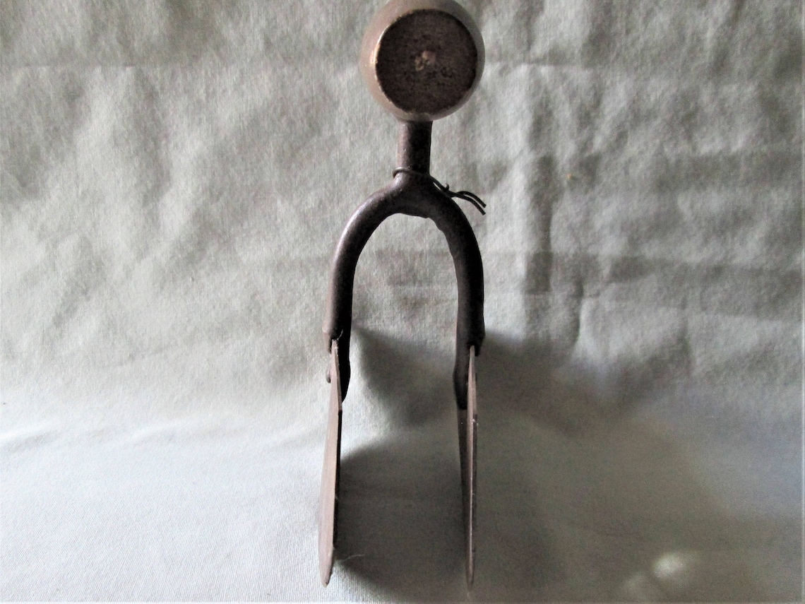 Primitive Metal Vegetable Nut Herb Chopper, Antique Kitchen Utensil ...