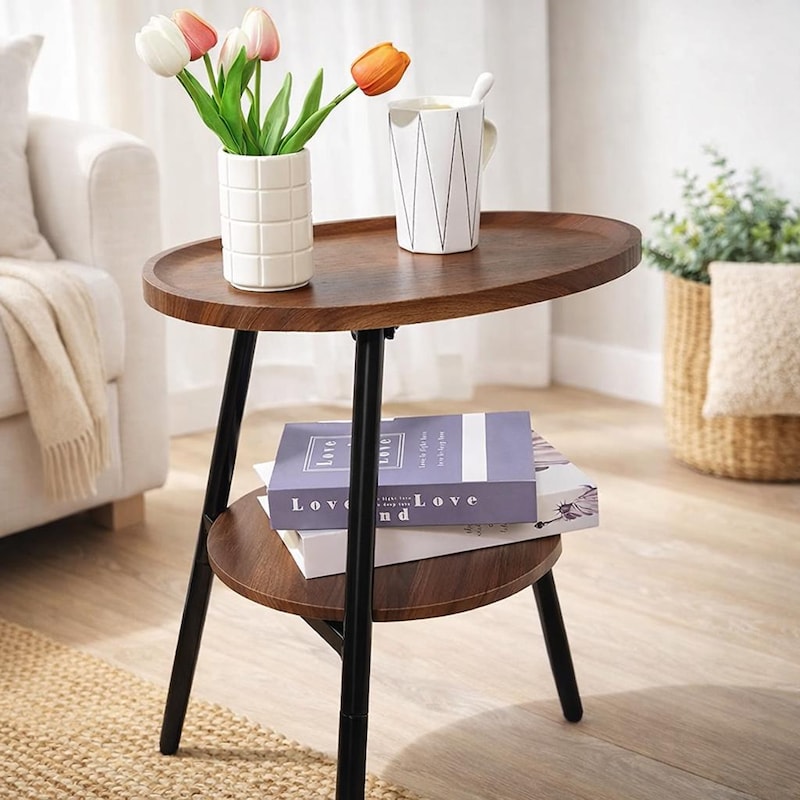 Oval 2 Tier Coffee Table - Etsy