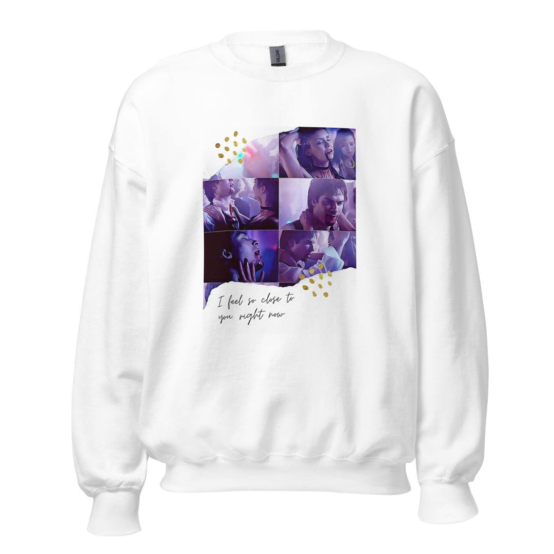 Delena (damon & Elena) Dance Scene Printed Sweatshirt | the Vampire ...