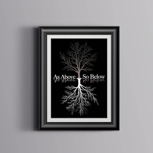 As Above so Below - Etsy