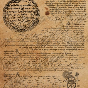 Alchemy Process Art Print Printable Digital Instant Download Grimoire ...