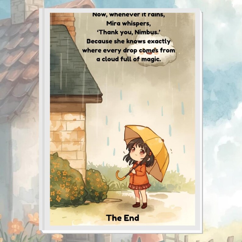 Where Does the Rain Come From? Printable Children’s Storybook. Kids ...