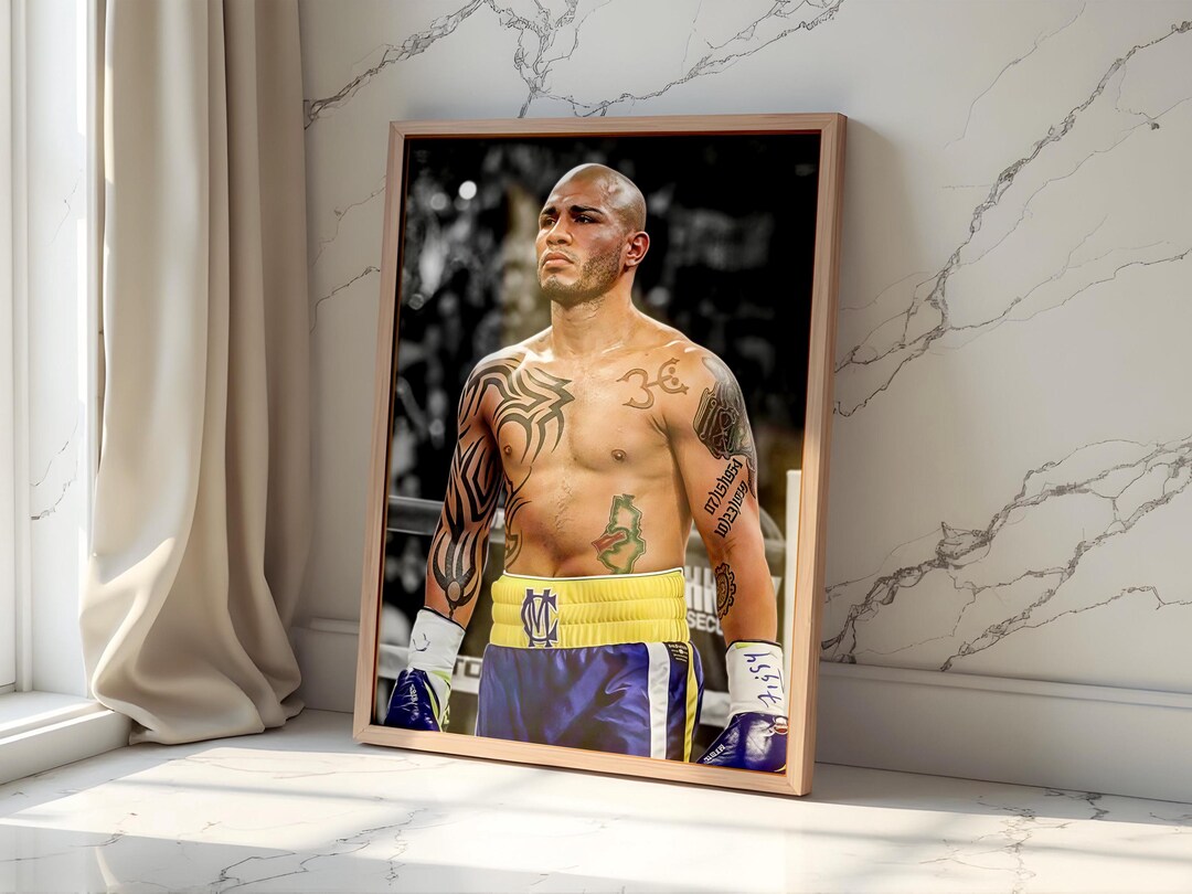 Miguel Cotto Poster, Boxing World Champion, Powerful Fight Night ...