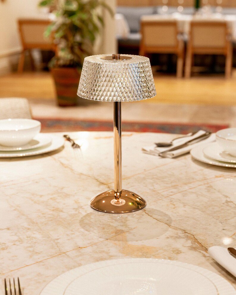 Rose Touch Lamp – Rechargeable Modern LED Table Lamp - Etsy Canada