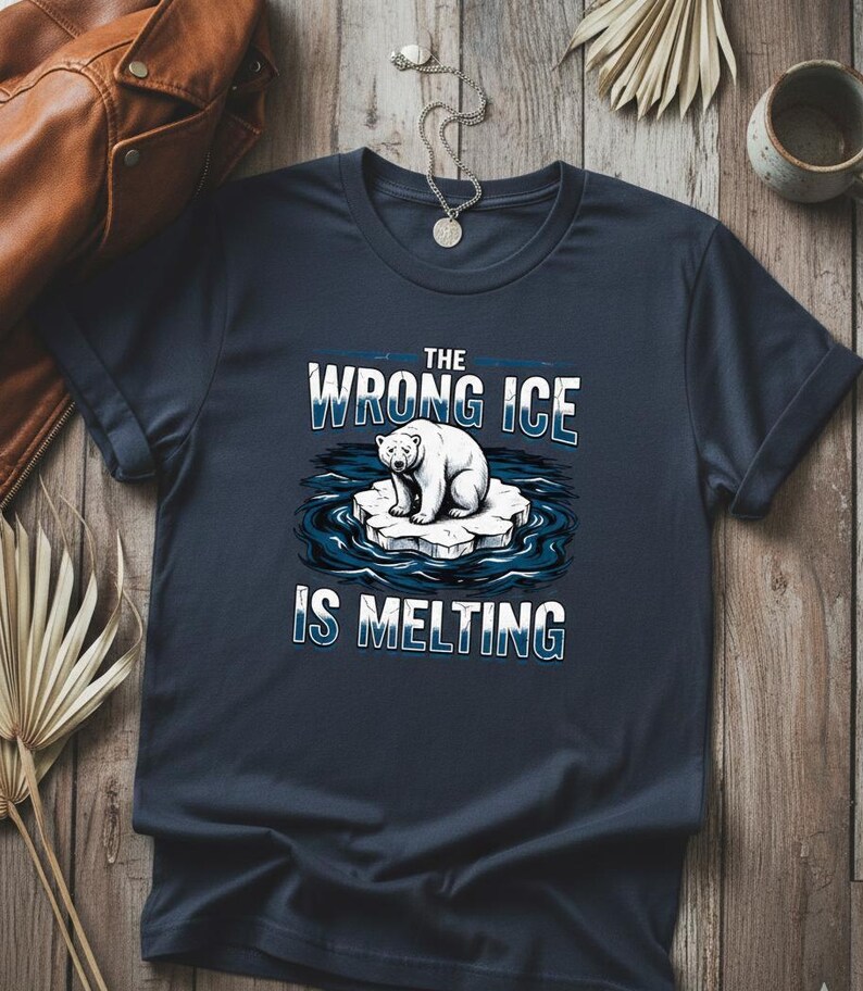 The Wrong ICE is Melting – Melt ICE PNG Graphic, Protest Statement ...