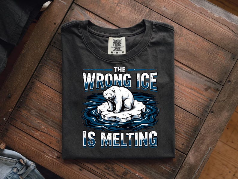 The Wrong ICE is Melting – Melt ICE PNG Graphic, Protest Statement ...