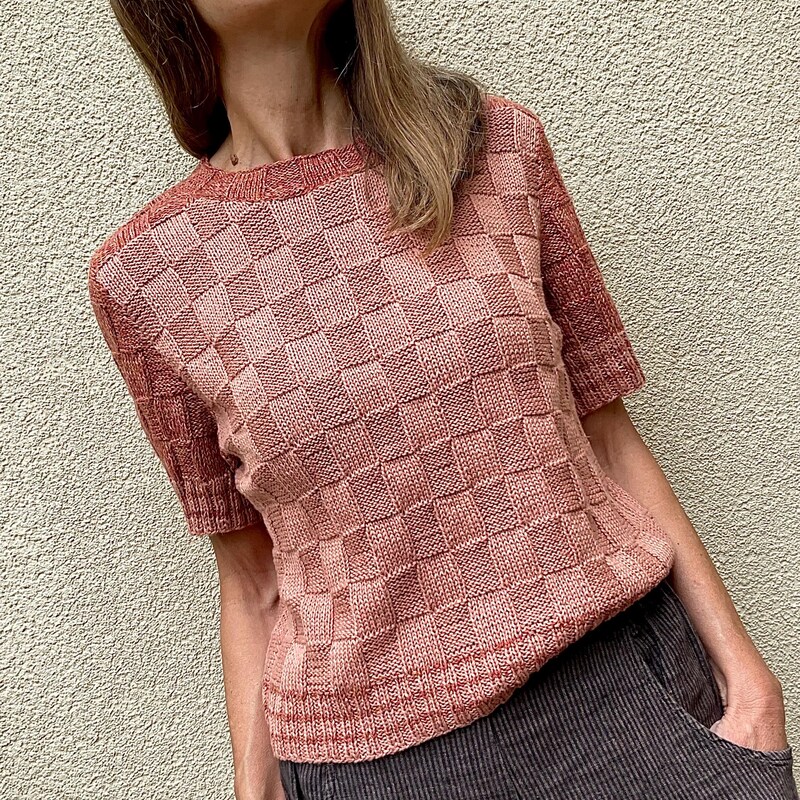 Knit Linen Top - Etsy