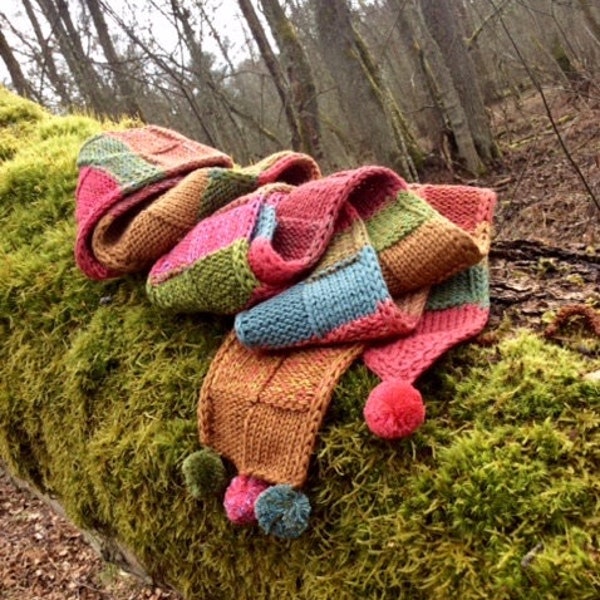 Knit Scarf Handmade - Etsy
