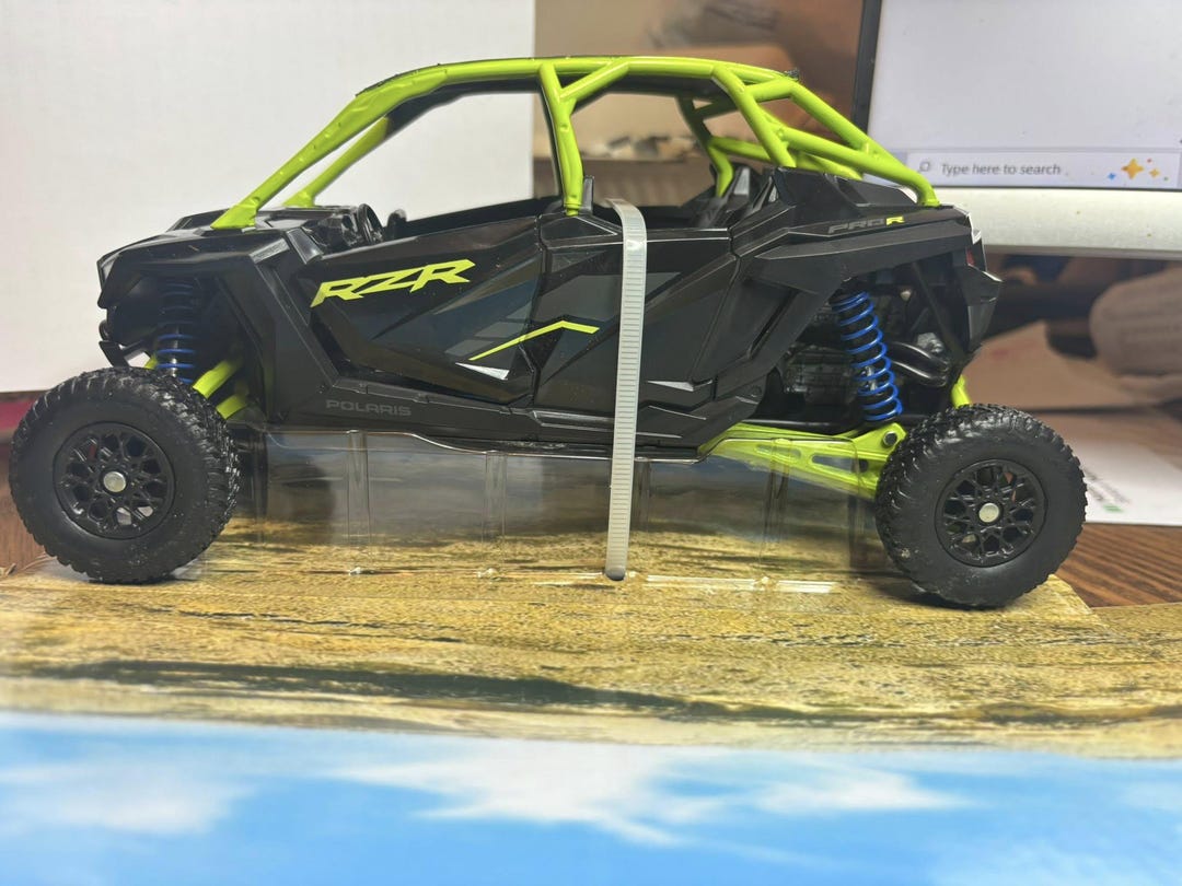 2POL58453B 1:18 Scale Polaris RZR PRO R 4 Matte Onyx Black - Etsy