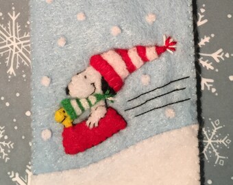 Snoopy Felt Ornament Pattern | Etsy Canada