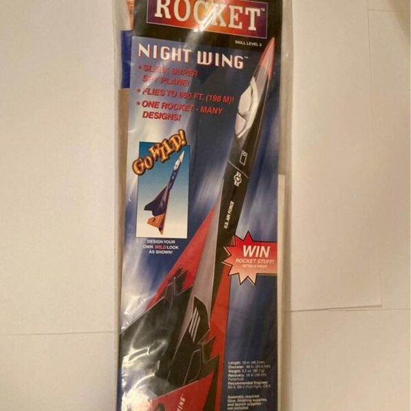 Flying Model Rocket Kit - Etsy