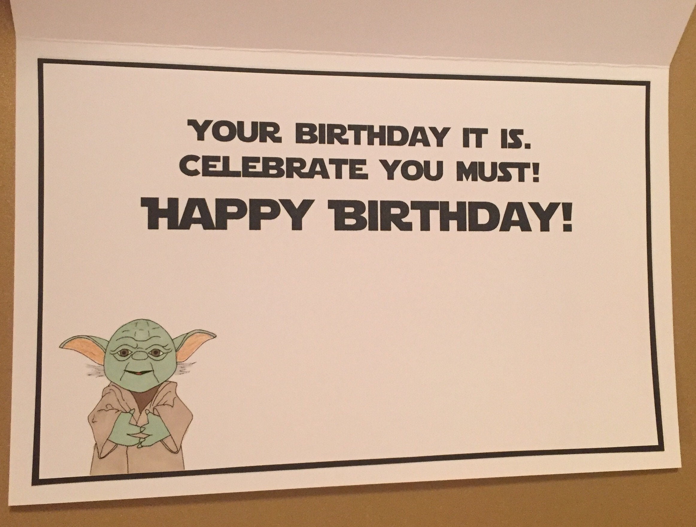 The Best Star Wars Printable Birthday Cards Free Printbirthdaycards