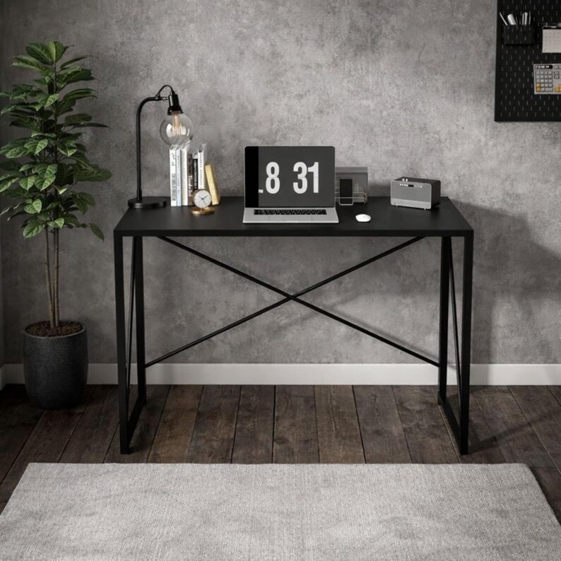 Compact Folding Desk Workstation | Space-saving Desk for Home Office ...