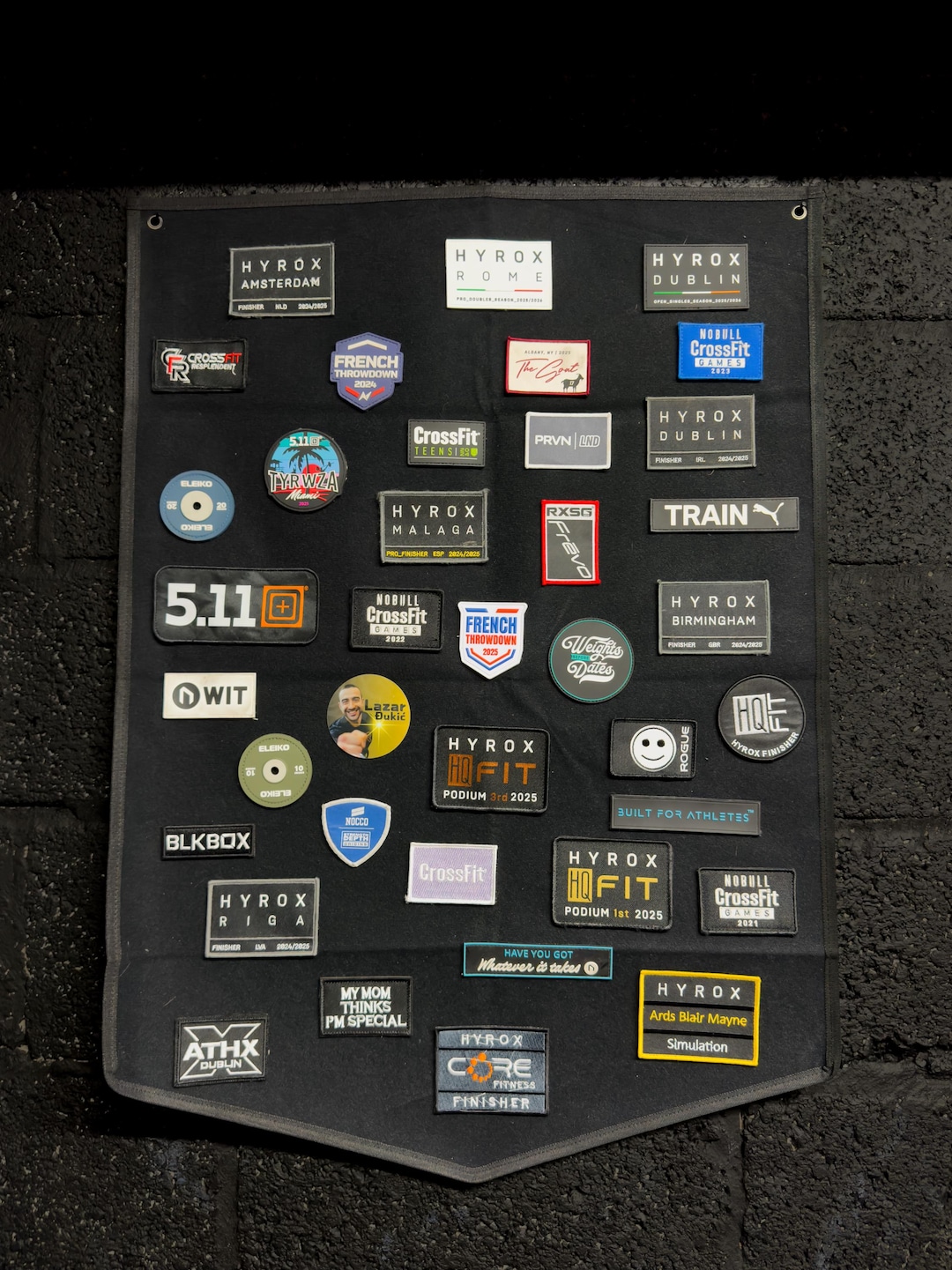Hyrox Patch Holder Flag - Etsy UK