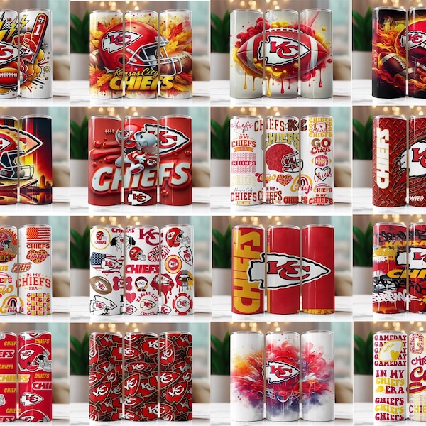 Kansas City Chiefs Sublimation Designs - Etsy