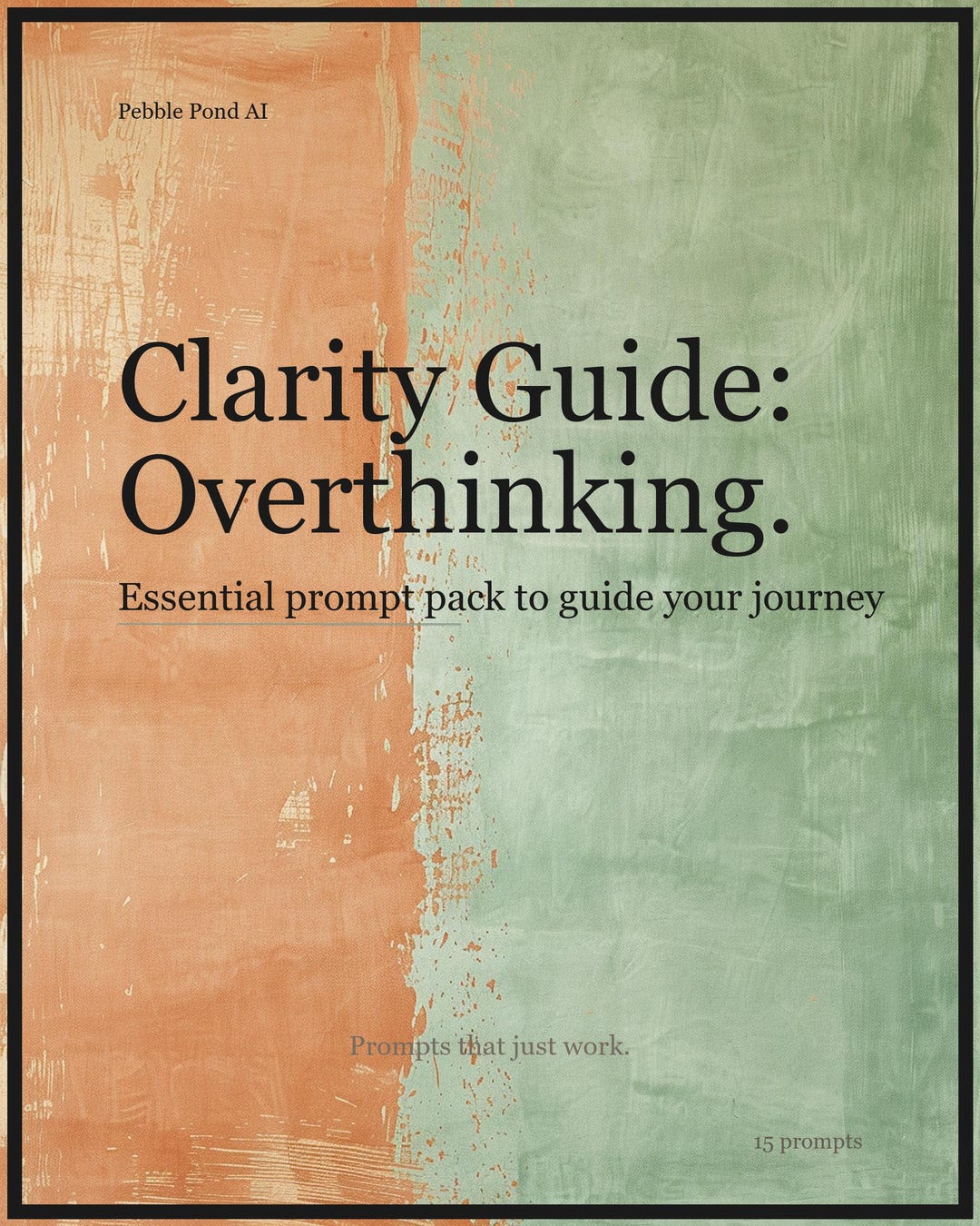 Overthinking | Self-help Prompts for Anxiety Relief & Clarity | Digital ...