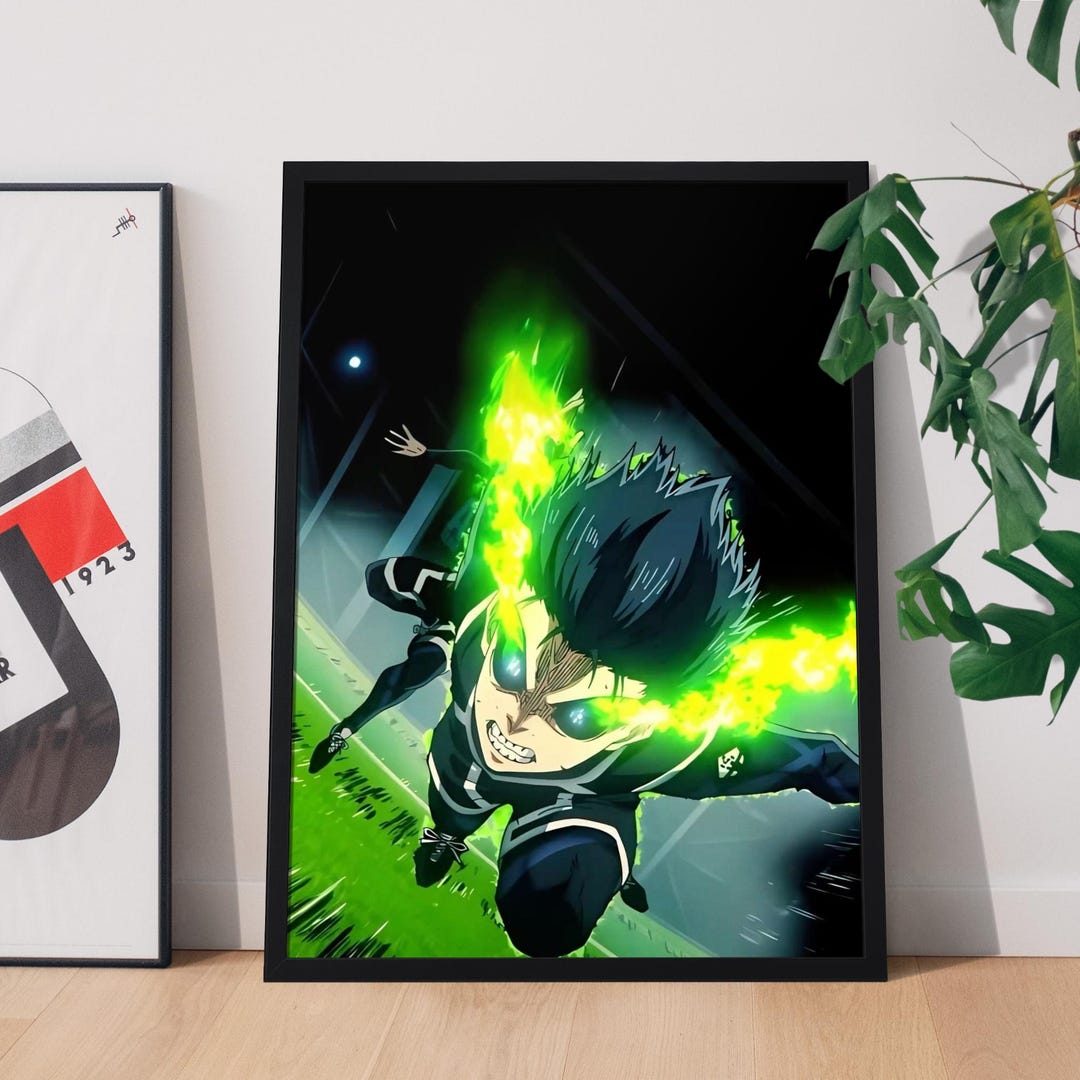 Isagi Yoichi - Blue Lock Anime Art Print – Monster Mode - Etsy