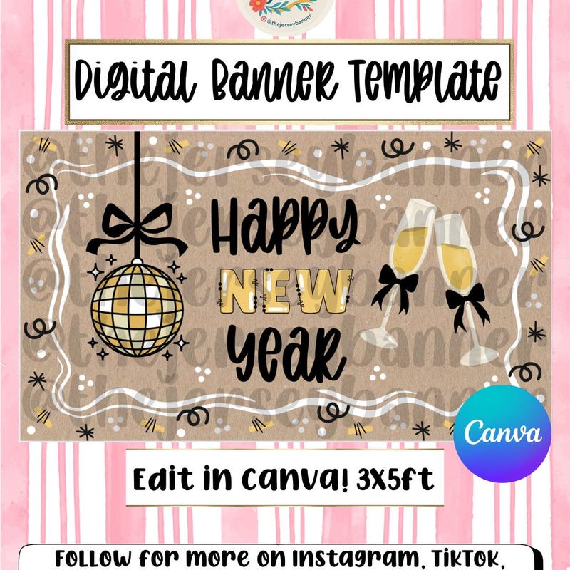 Hand Painted New Year - Etsy UK