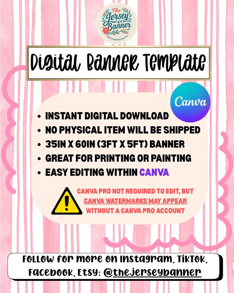 Princess Castle Birthday Template | Editable Canva Banner | 35x60 ...