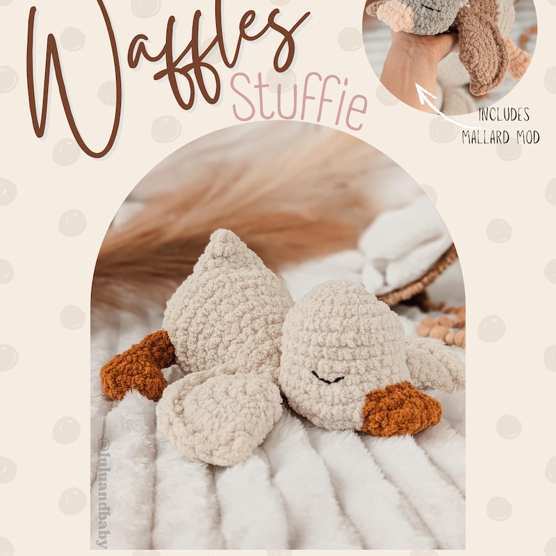 Waffles Duck - Etsy