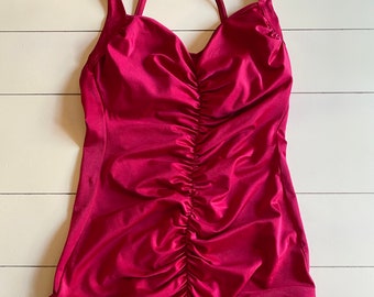 RED RETRO One Piece - Etsy
