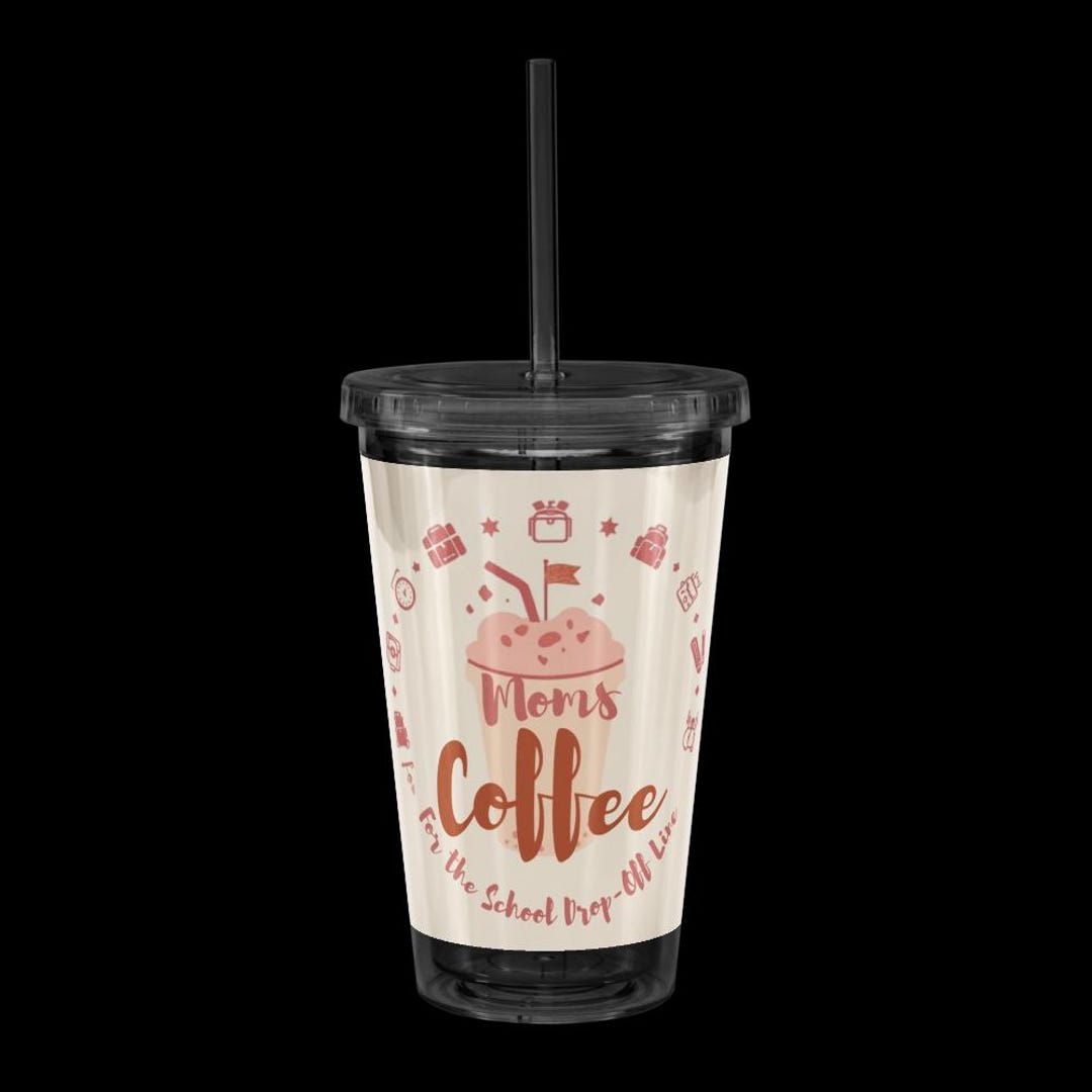 Moms Drop off Line Cup - Etsy